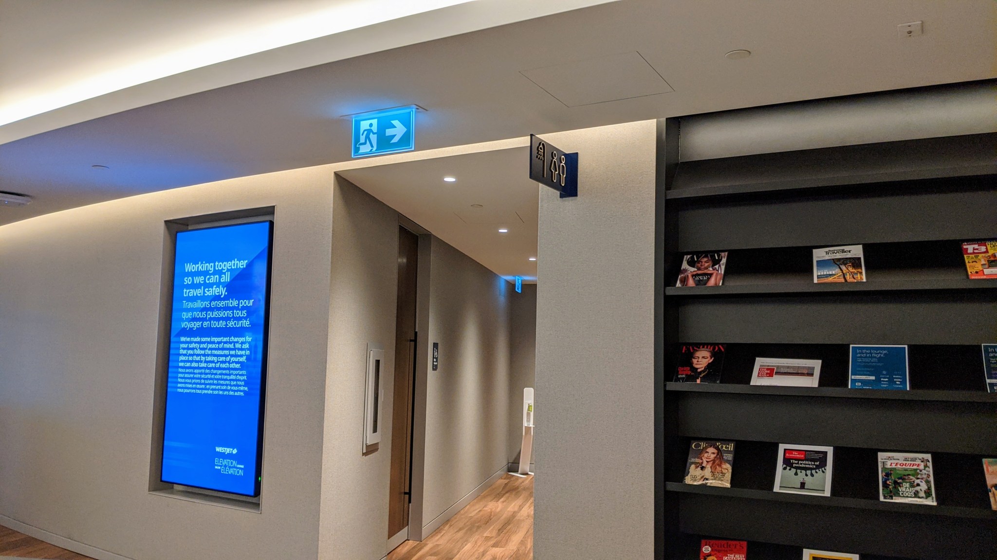 Review: WestJet Elevation Lounge at YYC – Calgary International Airport