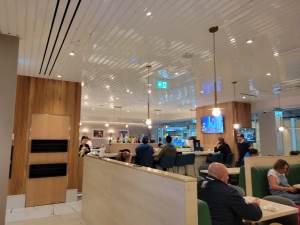 Review: Renovated Plaza Premium Lounge near E gates – USA Departures at ...